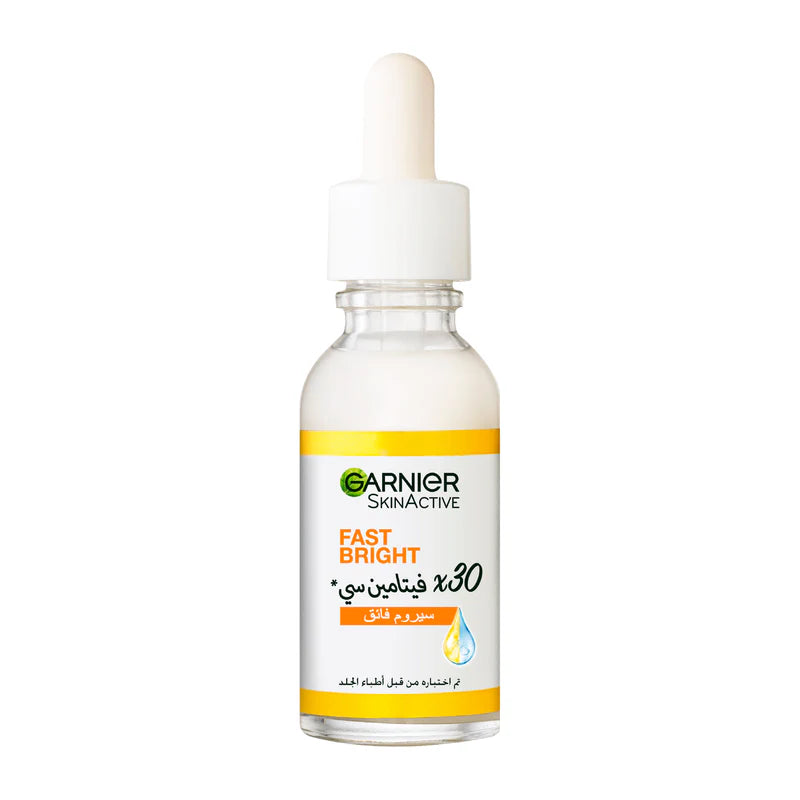 Garnier Fast Bright Vitamin C + Niacinamide 30x Brightening Booster Se ...